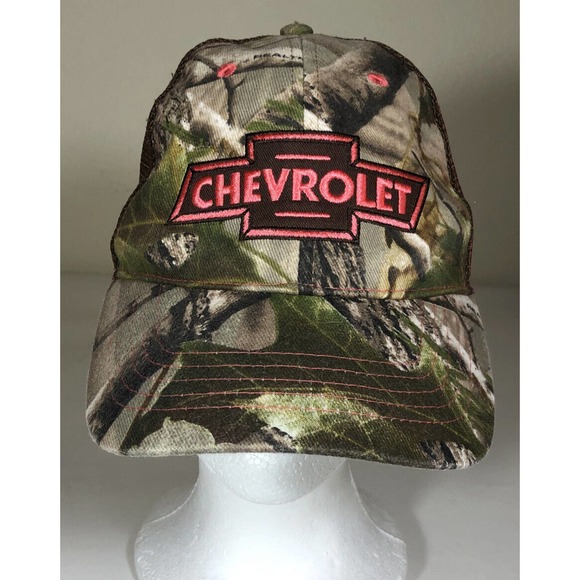 Infinity | Accessories | Chevrolet Chevy Camoflauge Trucker Hat W Pink ...